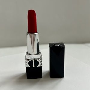 Dior | Makeup | Dior Rouge Dior Lip Color 999 Velvet | Poshmark